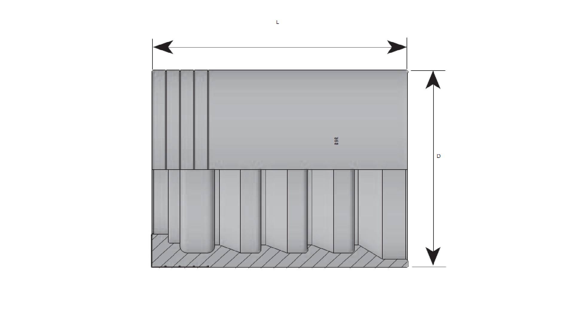 EXPB9R16 Пресс-втулка 4SP 4SH 3WIRE 1” EXPERT купить в России ...